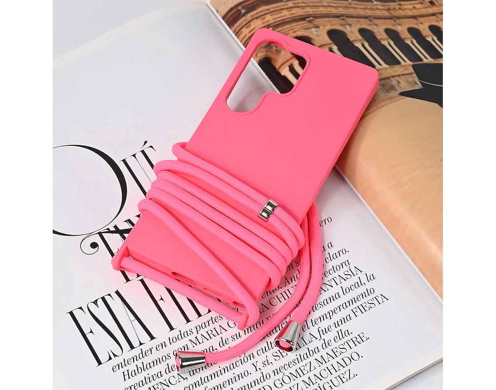 Futrola Crossbody - Samsung S938 Galaxy S25 Ultra pink