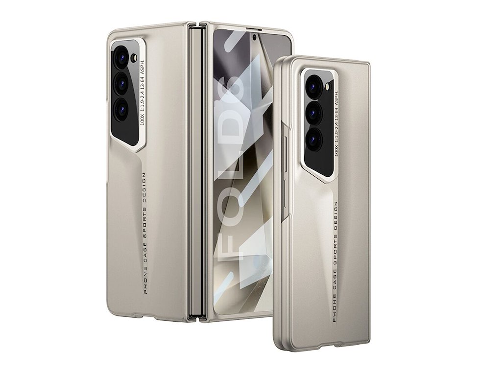 Futrola ELEGANCY - Samsung Galaxy Z Fold 6 5G titanijum siva (GKK case) (MS)
