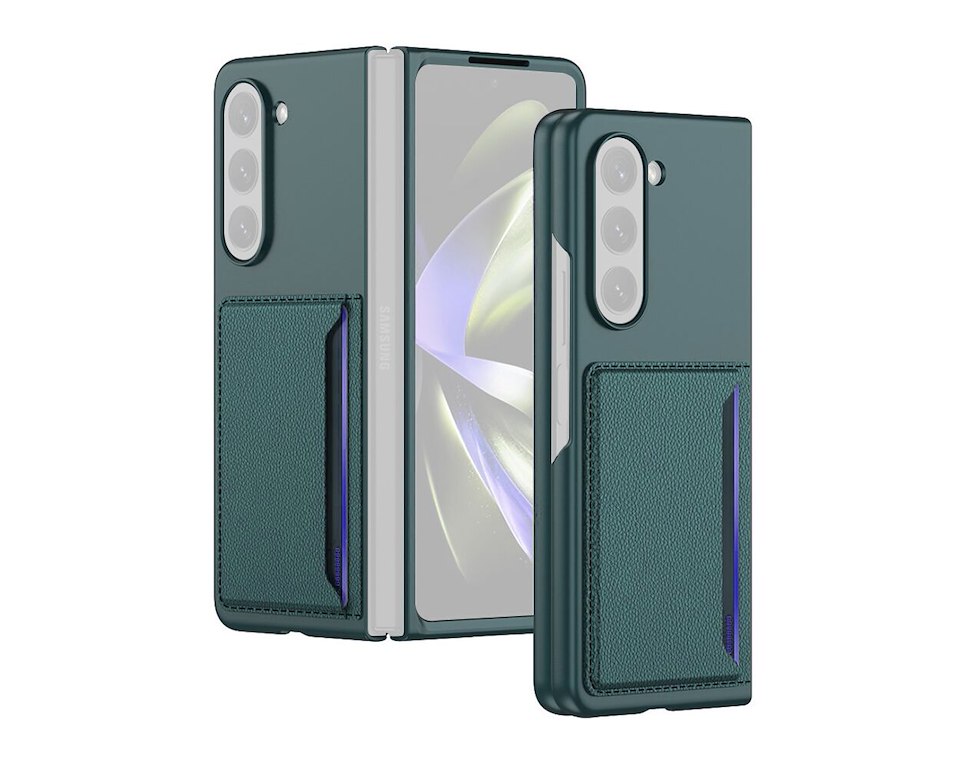 Futrola ELEGANT CARD - Samsung F946 Galaxy Z Fold 5 5G zelena (GKK case) (MS)