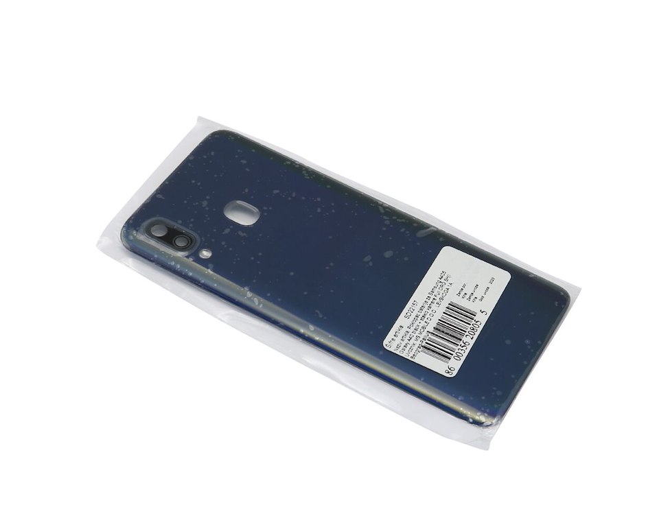 Poklopac baterije - Samsung A405 Galaxy A40 black (crni) + staklo kamere Full ORG SH(I KLASA) (MS)