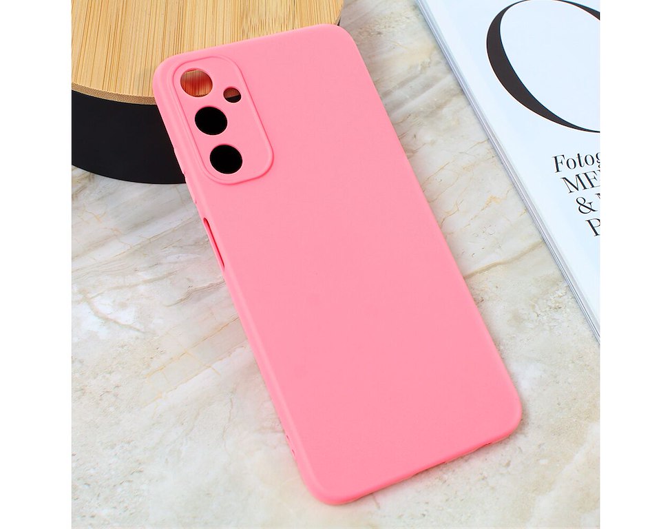 Silikonska futrola Teracell Giulietta - Samsung A057 Galaxy A05s mat roze