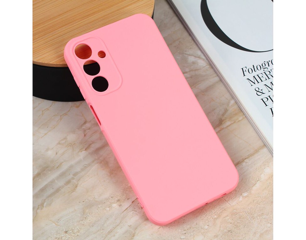 Silikonska futrola Teracell Giulietta - Samsung A156 Galaxy A15 5G mat roze
