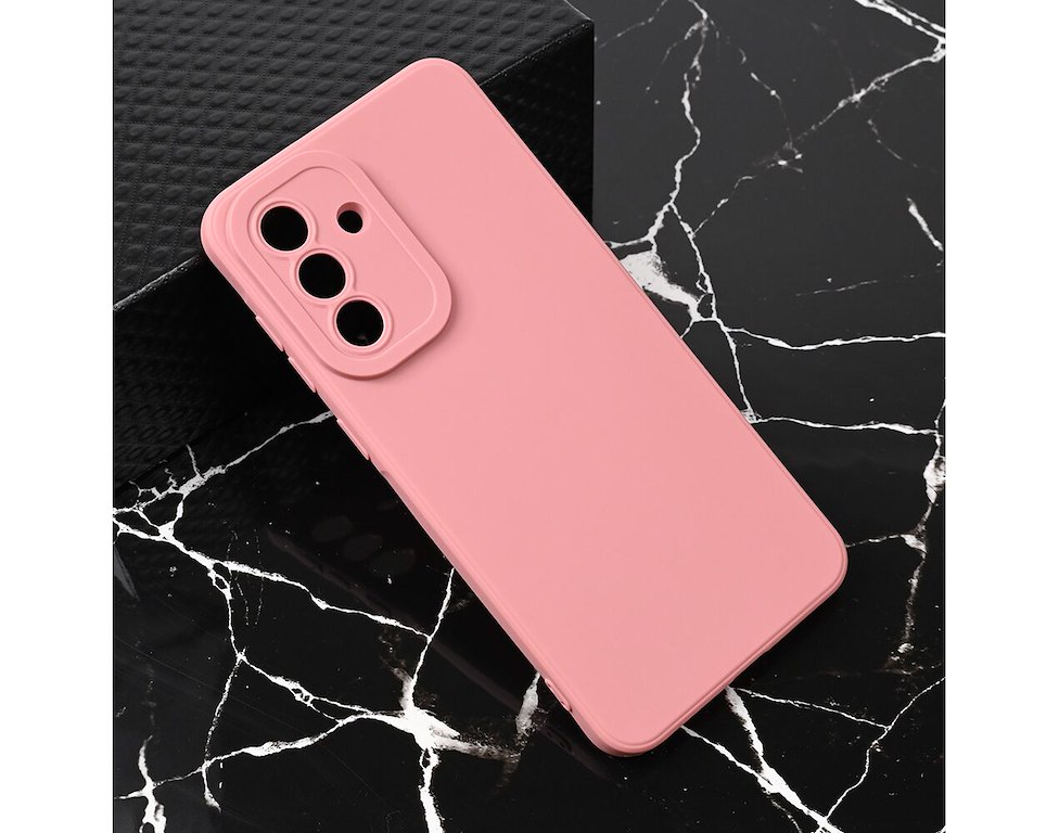 Silikonska futrola Teracell Giulietta - Samsung A566 Galaxy A56 5G mat tamno roze