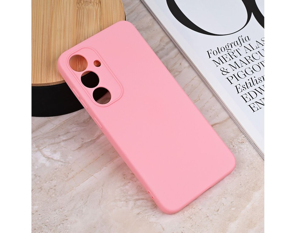 Silikonska futrola Teracell Giulietta - Samsung S721B Galaxy S24 FE mat roze
