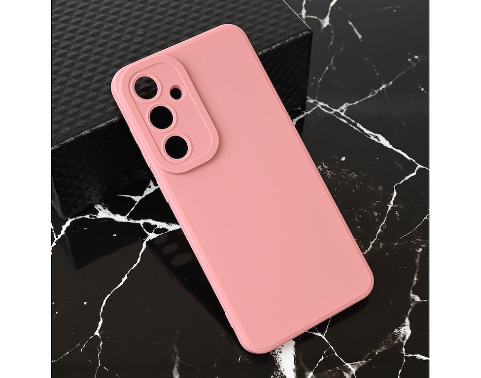 Silikonska futrola Teracell Giulietta - Samsung S721B Galaxy S24 FE mat tamno roze