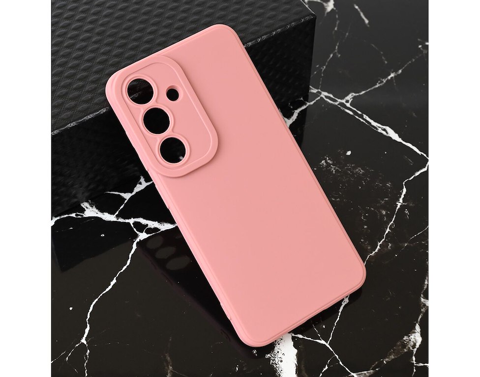 Silikonska futrola Teracell Giulietta - Samsung S931 Galaxy S25 mat tamno roze