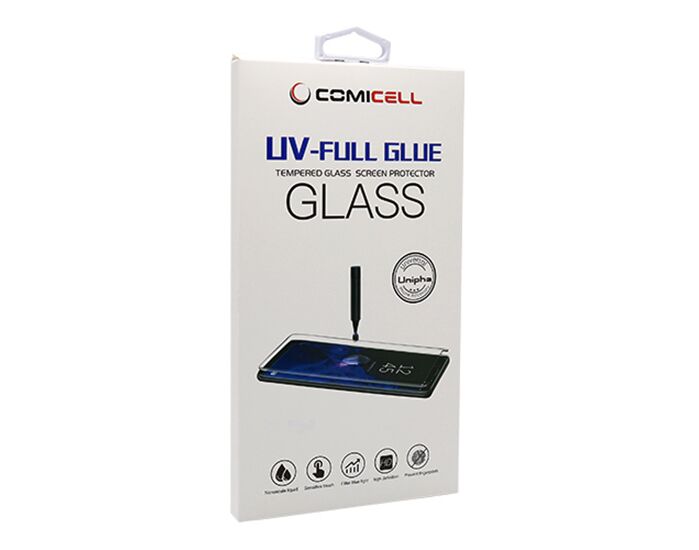 Zastitna folija za ekran GLASS 3D MINI UV-FULL GLUE - Samsung N980 Galaxy Note 20 zakrivljena providna (bez UV lampe) (MS)