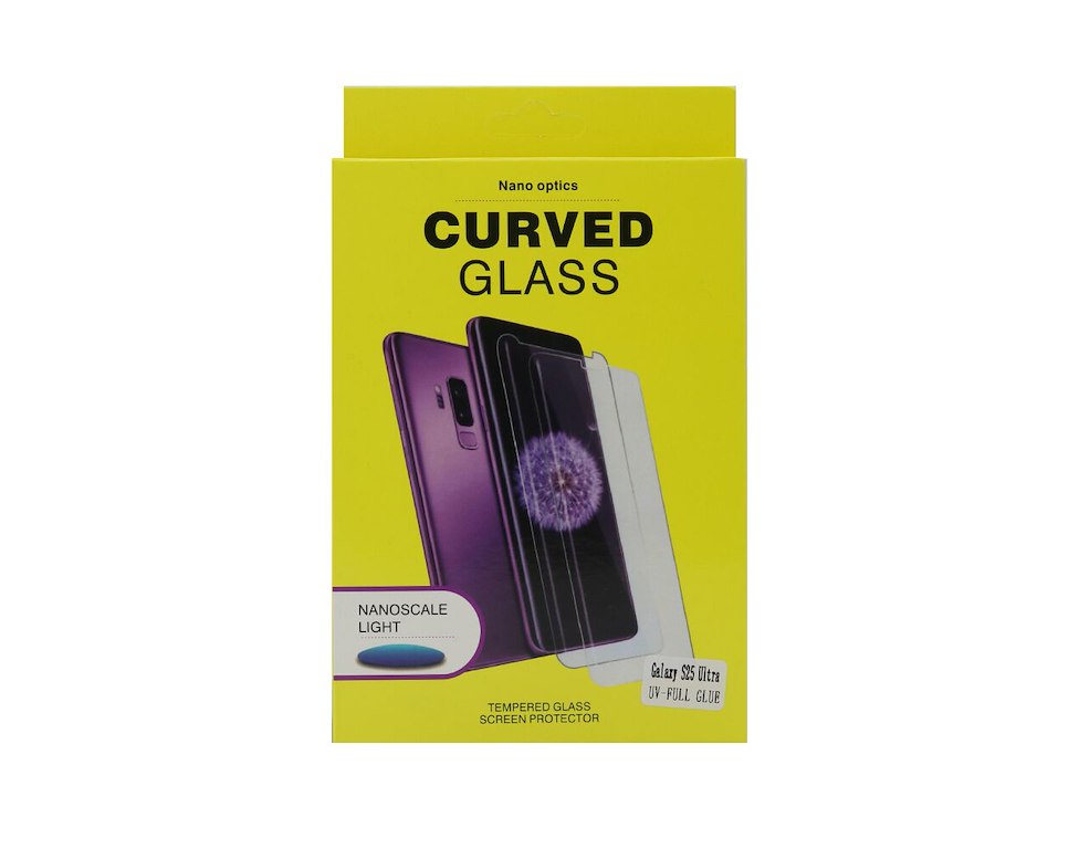 Zastitna folija za ekran GLASS 3D MINI UV-FULL GLUE - Samsung S938 Galaxy S25 Ultra 5G providna (bez UV lampe) (MS)