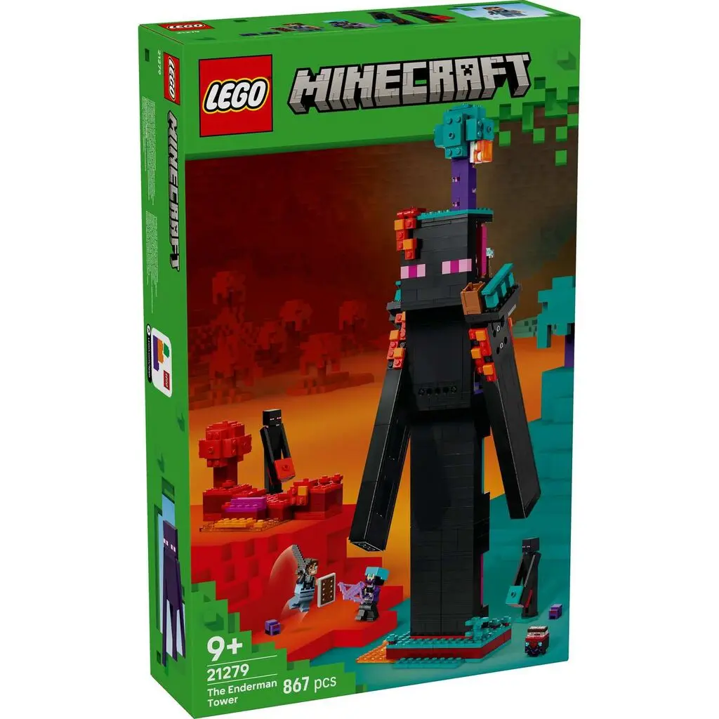 Lego kockice Maјnkraft Endermen toranj 9+ igračka