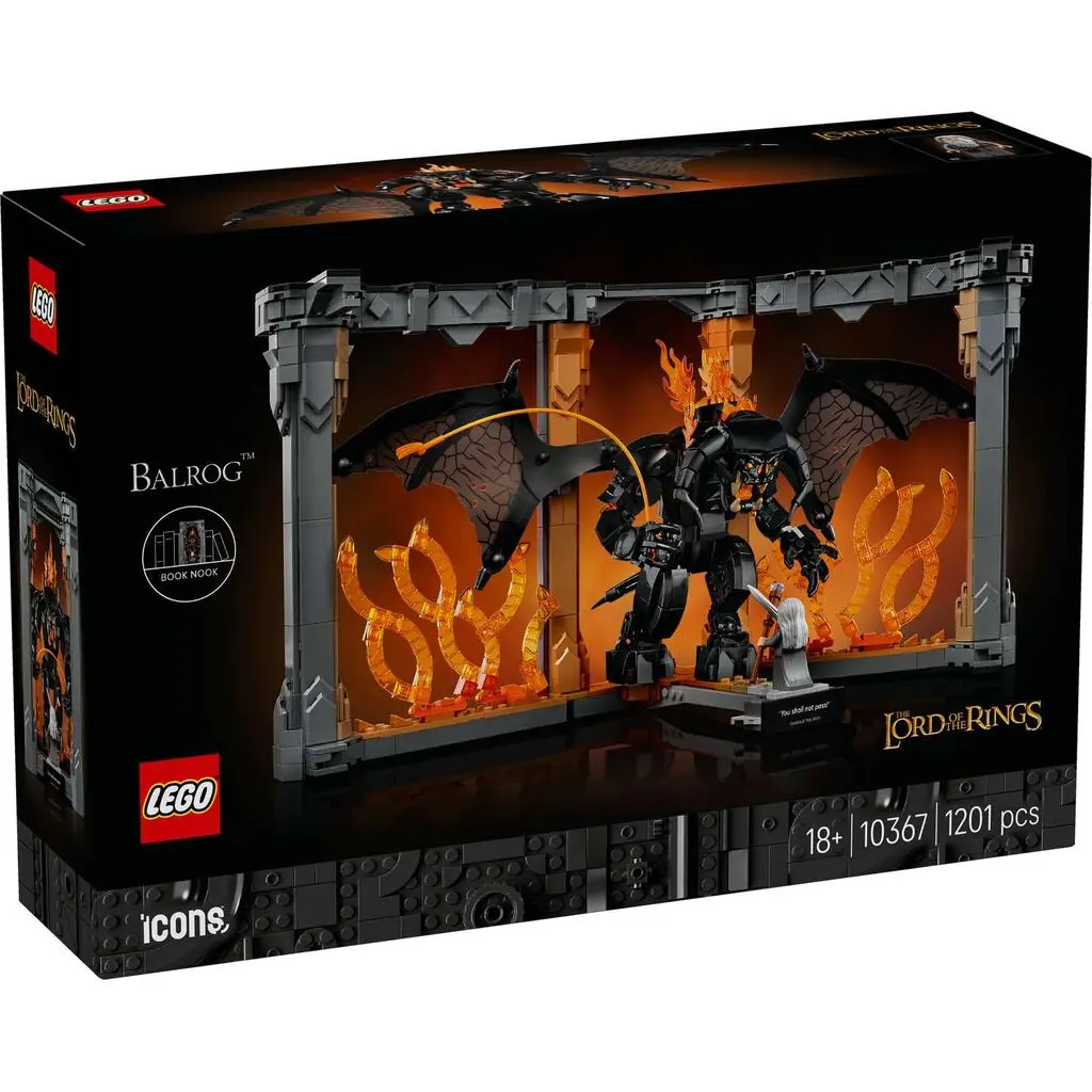 Lego igračka Balrog kutak za knjige