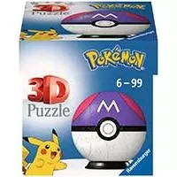 3D Puzzle slagalica Poke lopta Master Pokemon 54 dela Ravensburger 11564