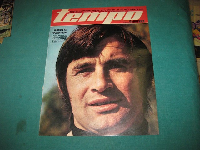 Tempo br.287 (1971) Nedeljni ilustrovani sportski list