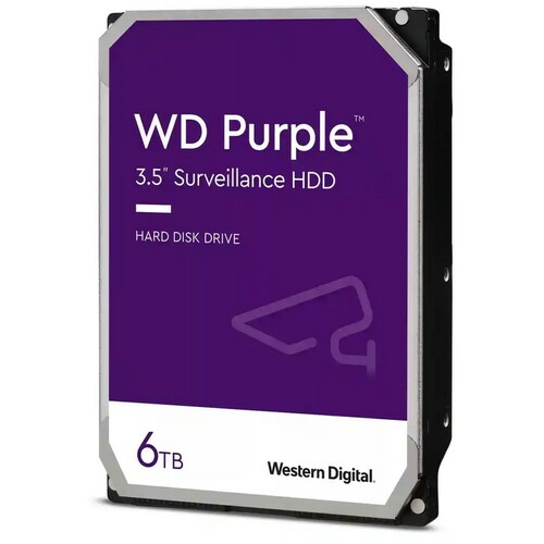 WESTERN DIGITAL Caviar 6TB SATA6 256MB WD64PURZ Purple