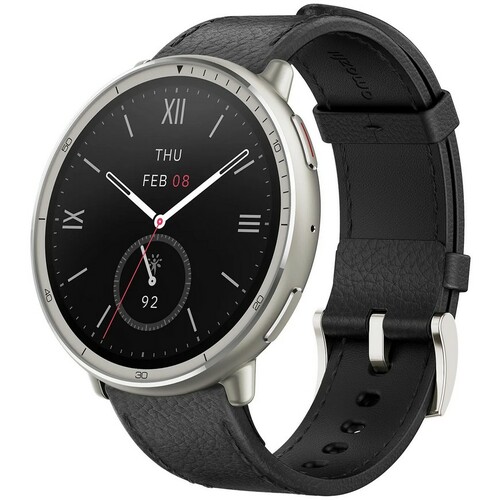 AMAZFIT Active 2 (Round) Black Leather