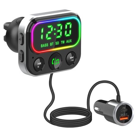 S-LINK SL-BT405 FM transmirtercrno-sivi