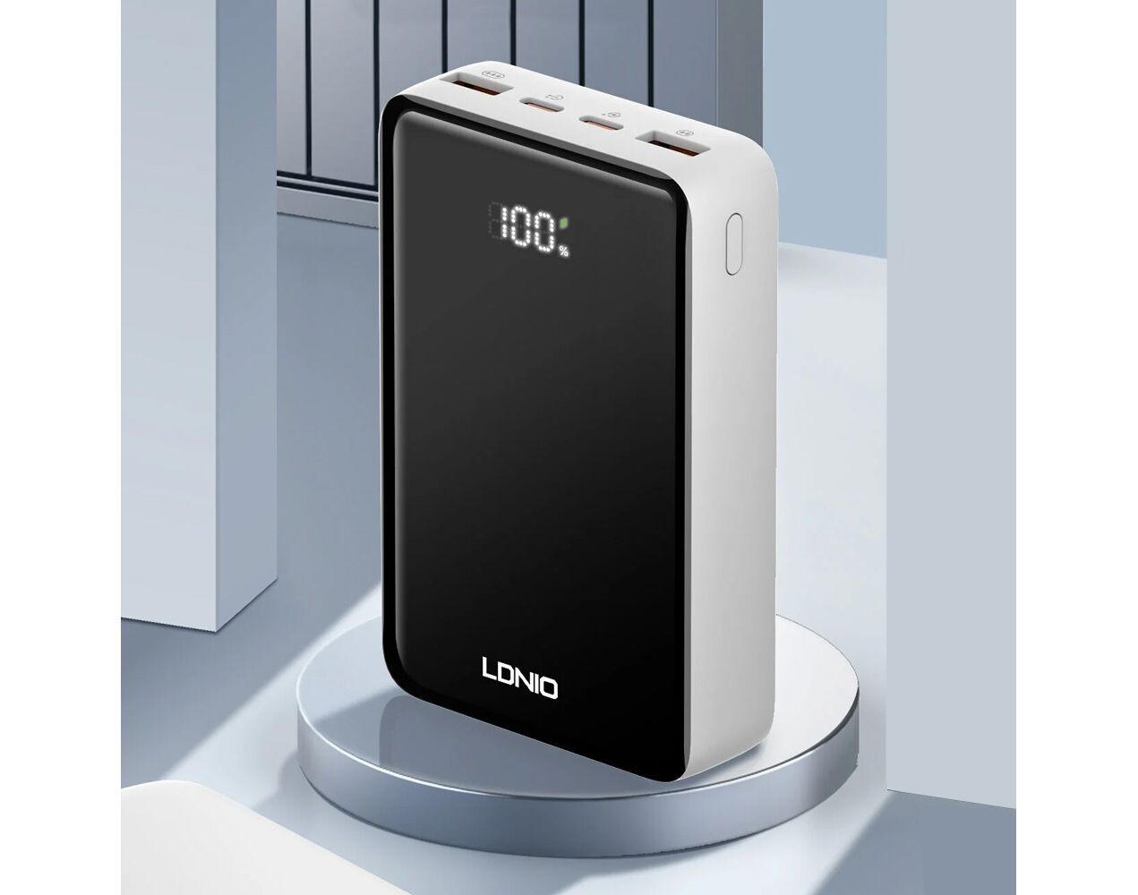 Back up baterija LDNIO PQ22 20000mah, 22.5W, crno bela
