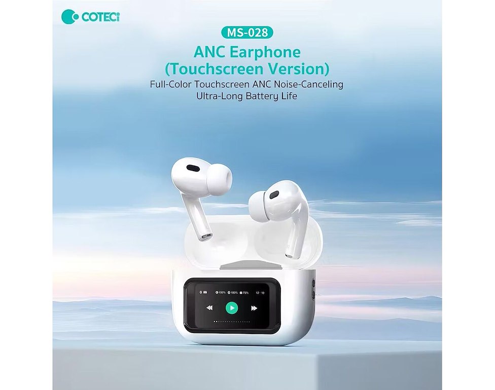 Bluetooth slusalice Coteci MS-028 AI bele