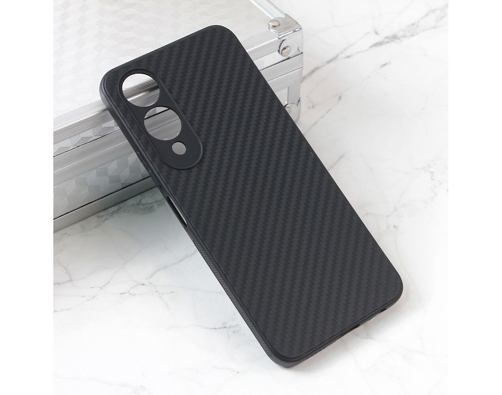 Futrola Carbon fiber - Vivo Y17s crna