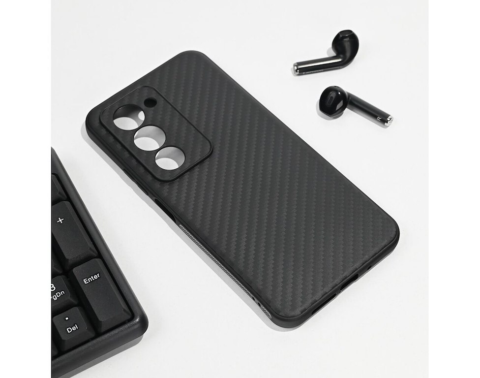 Futrola Carbon fiber - Xiaomi Redmi 15 4G EU 171mm crna