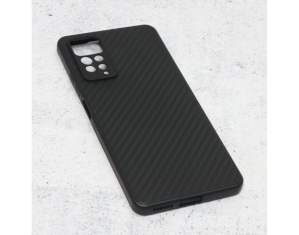 Futrola Carbon fiber - Xiaomi Xiaomi Redmi 11 Pro 4G/5G/Note 12 Pro 4G crna