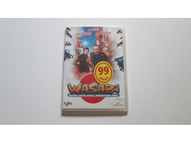 Wasabi, Jean Reno, Michel Muller, DVD