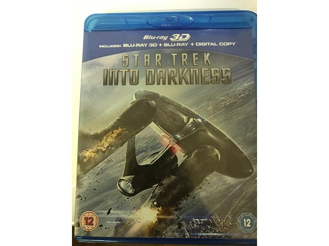 Star Trek Into darkness  2d blu ray