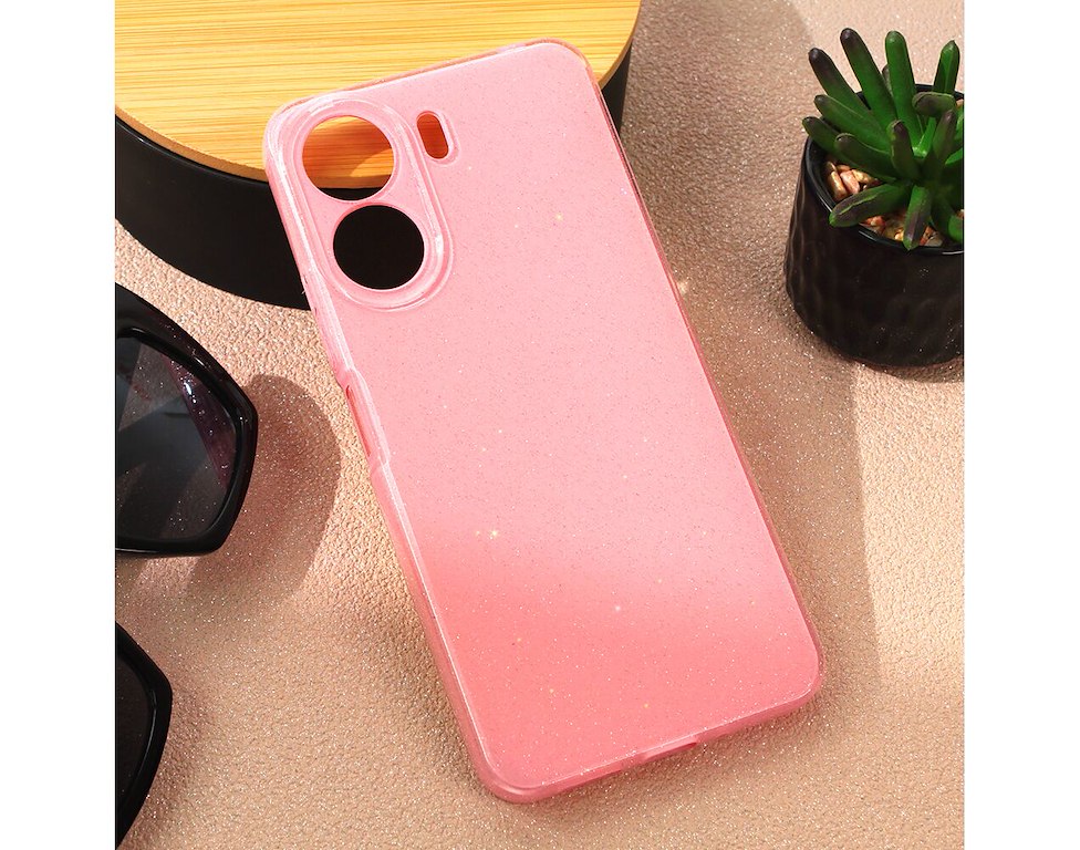 Futrola Sparkle Dust - Xiaomi Redmi 13C roze