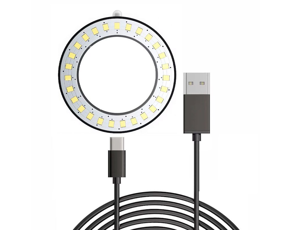 LED svetlo - mikroskop USB