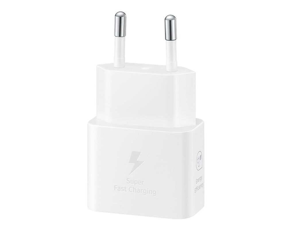 Samsung kucni punjac (USB Type-C) 3A 25W sa kablom beli (EP-T2510-NBE)
