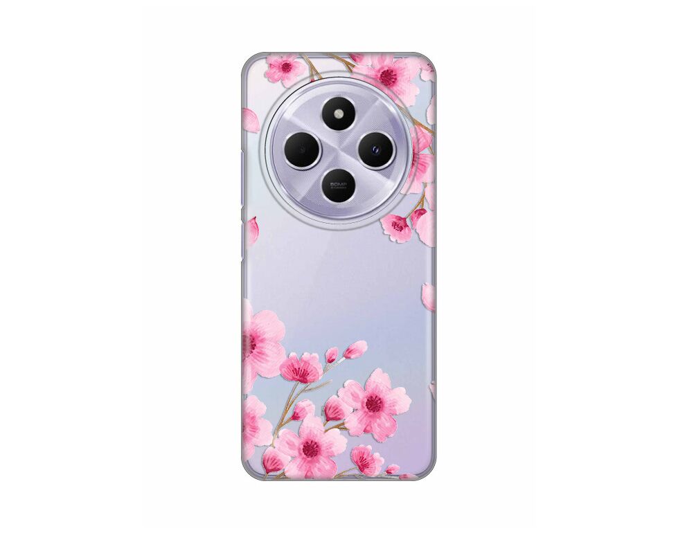 Silikonska futrola PRINT Skin - Xiaomi Redmi 14C/Redmi A4 Rose Flowers