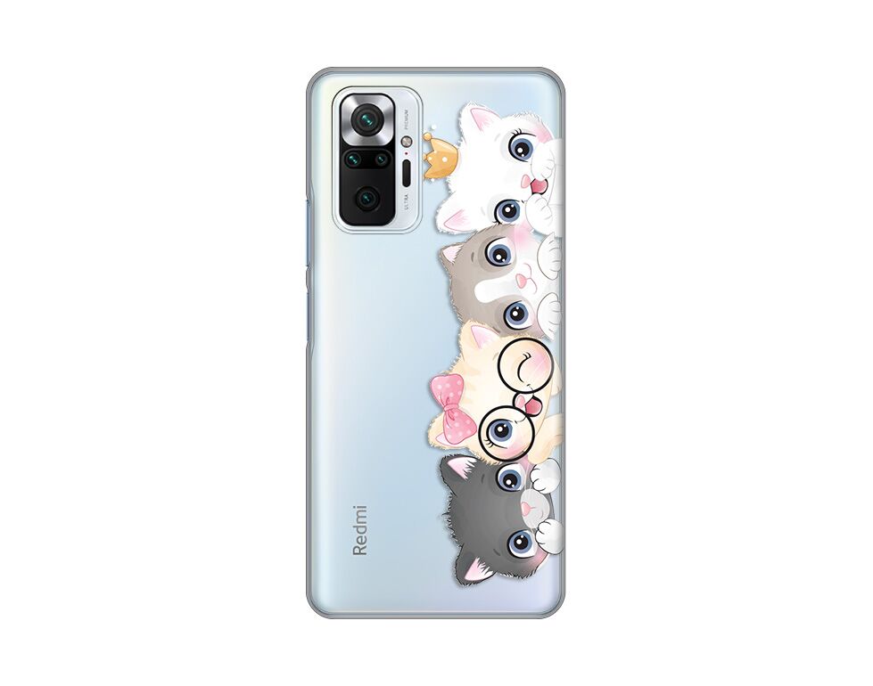 Silikonska futrola PRINT Skin - Xiaomi Redmi Note 10 Pro/Redmi Note 10 Pro Max Cats