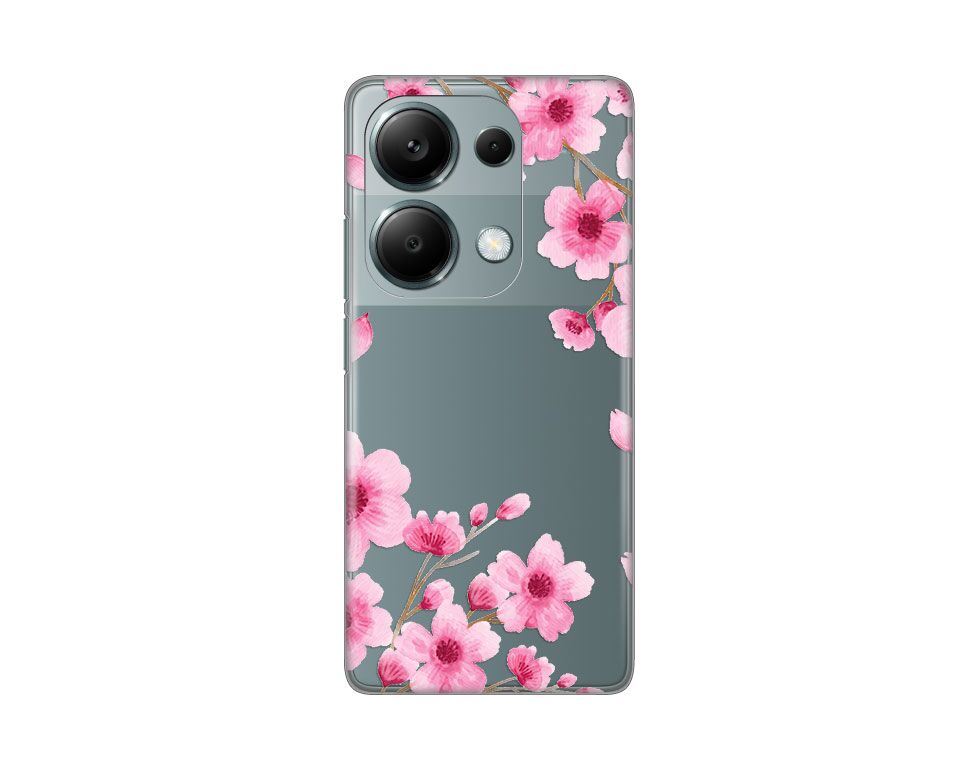 Silikonska futrola PRINT Skin - Xiaomi Redmi Note 13 Pro 4G (EU) Rose Flowers