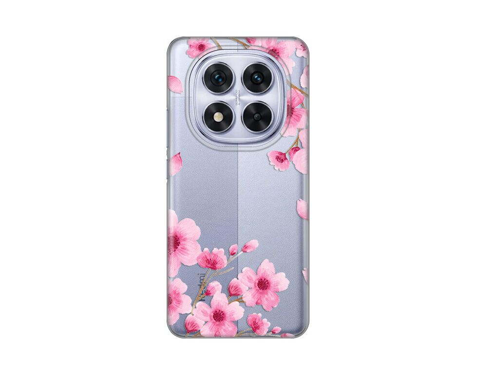 Silikonska futrola PRINT Skin - Xiaomi Redmi Note 14 Pro 5G (EU) Rose Flowers