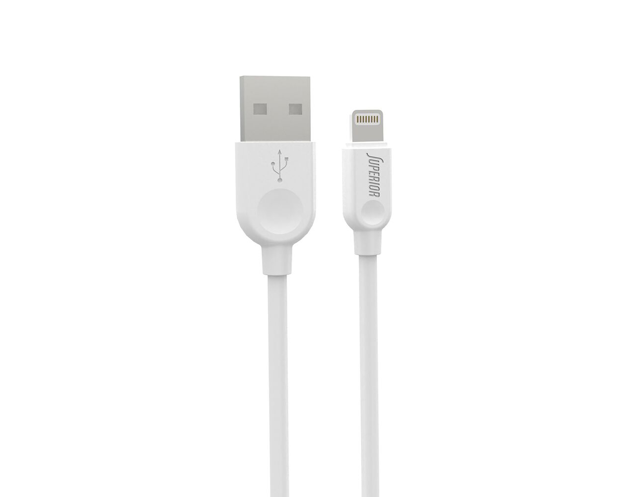 USB data kabl Superior CO-BX14 2.4A Lightning 1m beli (MS)
