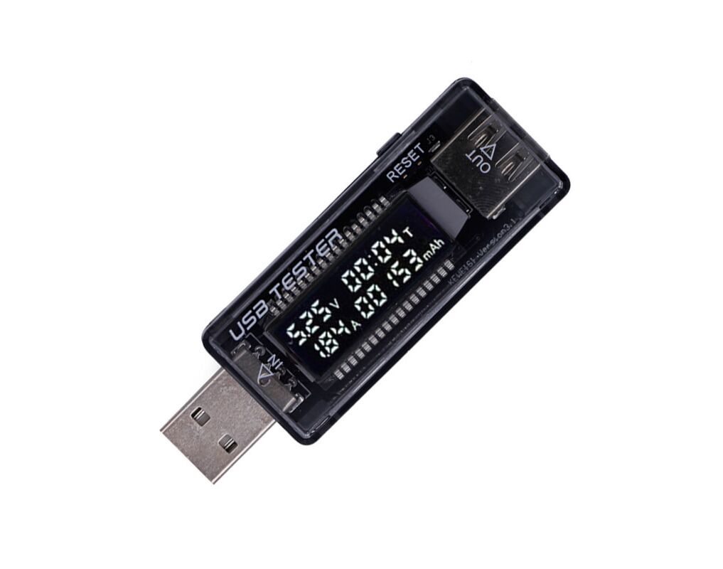 USB tester napajanja sa LCD displej (ekran)-om KWS-V21
