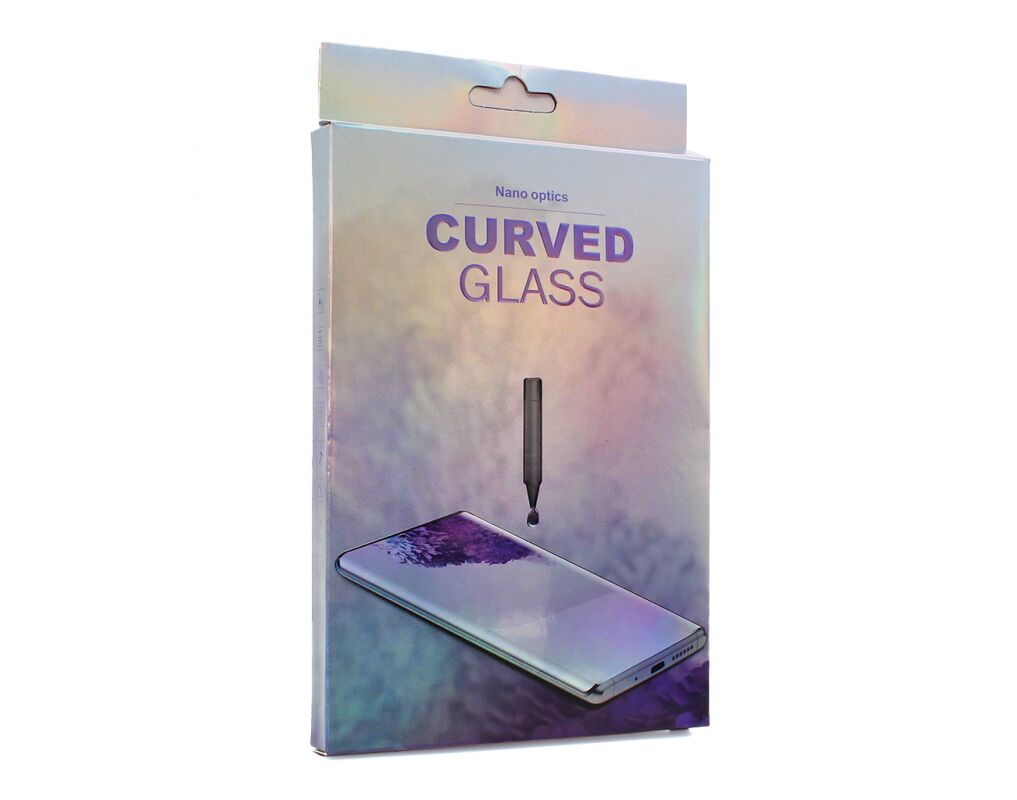 Zastitno Staklo Tempered glass UV Glue Full Cover + Lampa - Samsung Galaxy S22 5G