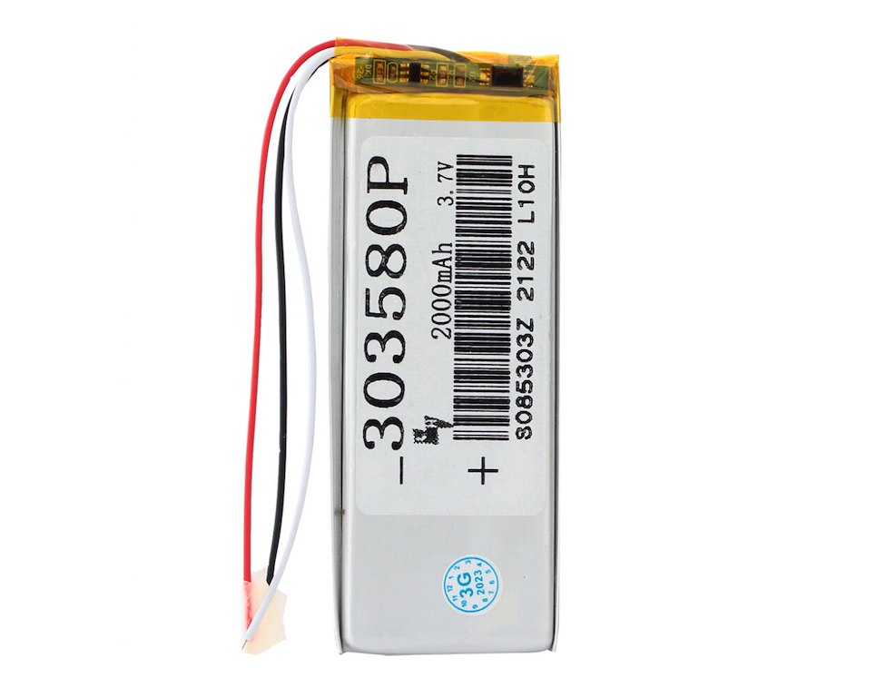 Baterija standard - Tablet 3.7V-2000mAh 303580