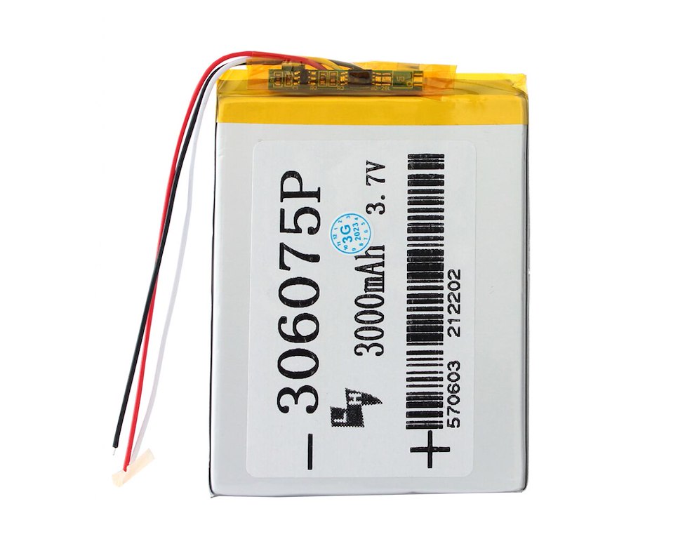 Baterija standard - Tablet 3.7V-3000mAh 306075