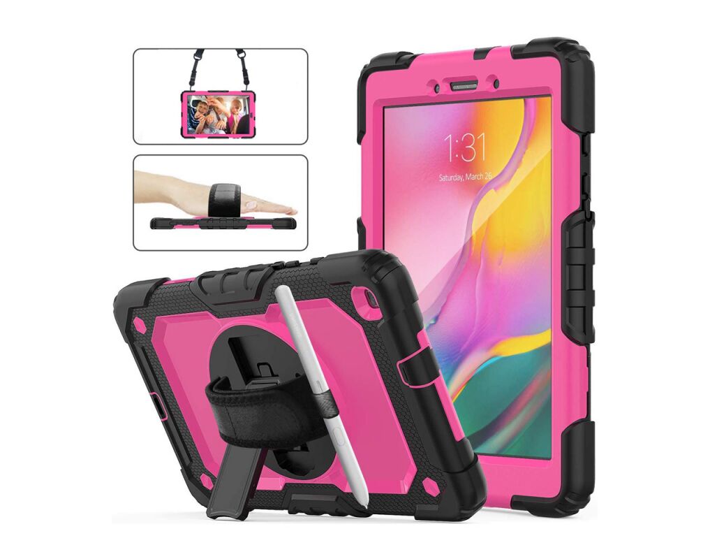 Futrola Smart Port - Samsung T290/T295 Galaxy Tab A8.0 2019 pink