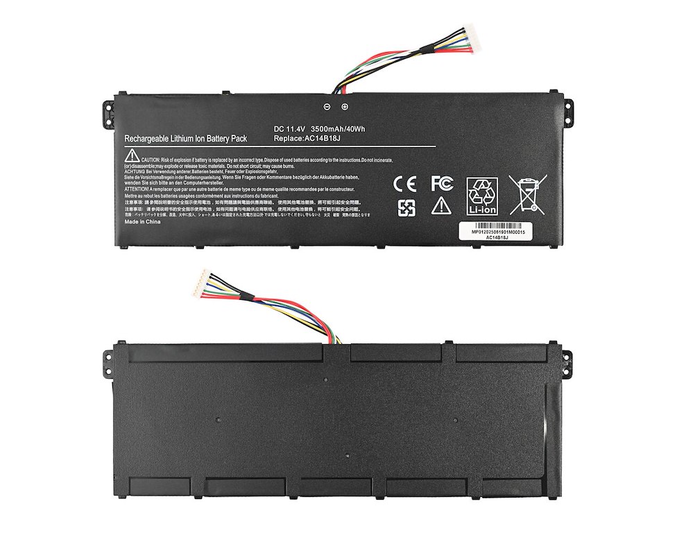 Baterija - laptop Acer Aspire ES1-531 AC14B18J 11.4V 3500mAh HQ2200 B