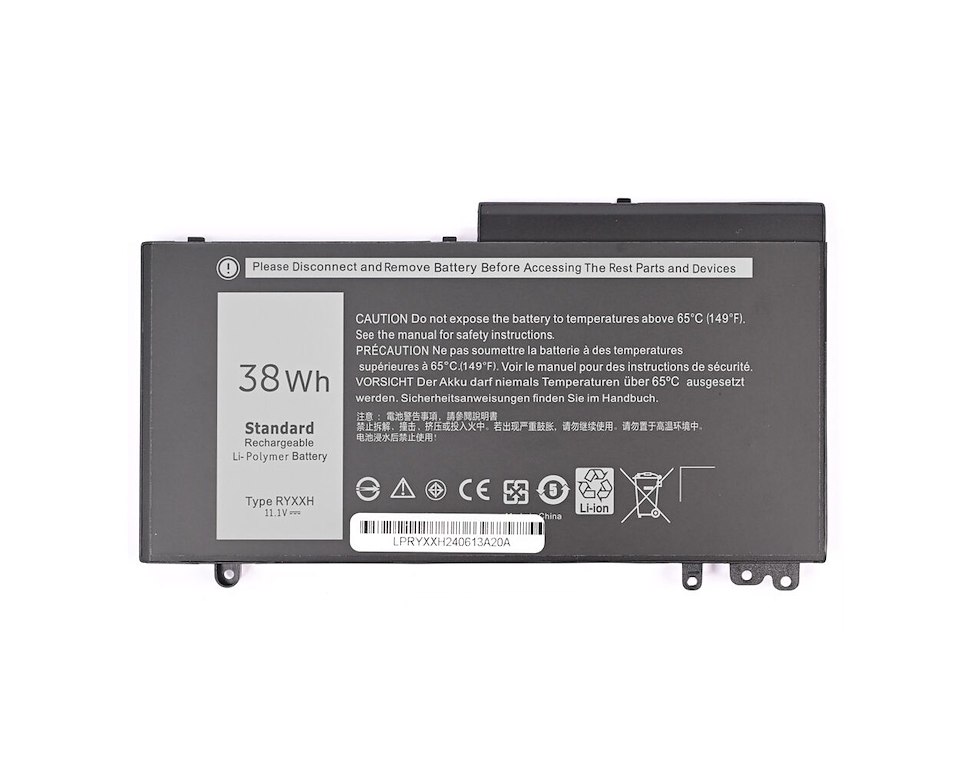 Baterija - laptop Dell E5450/E5550 Type RYXXH 38WH kraci model