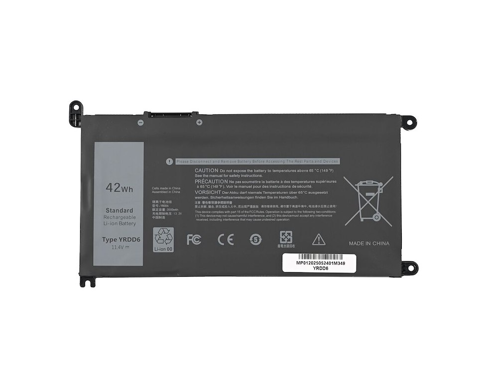Baterija - laptop Dell Inspiron 3000, 3593, 3793 Type YRDD6 HQ2200 B