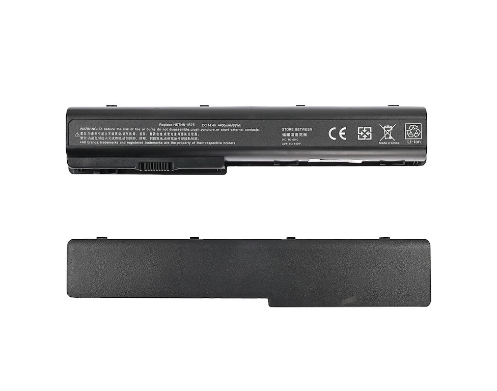 Baterija - laptop HP Compaq dv7 dv8 HDX18 GA08 14.4V 4400mAh HQ2200 B
