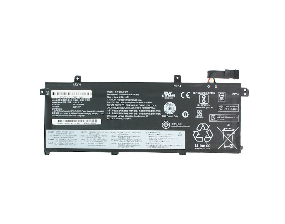Baterija - laptop Lenovo T14 G1, P14s G2, T490, L18L3P73