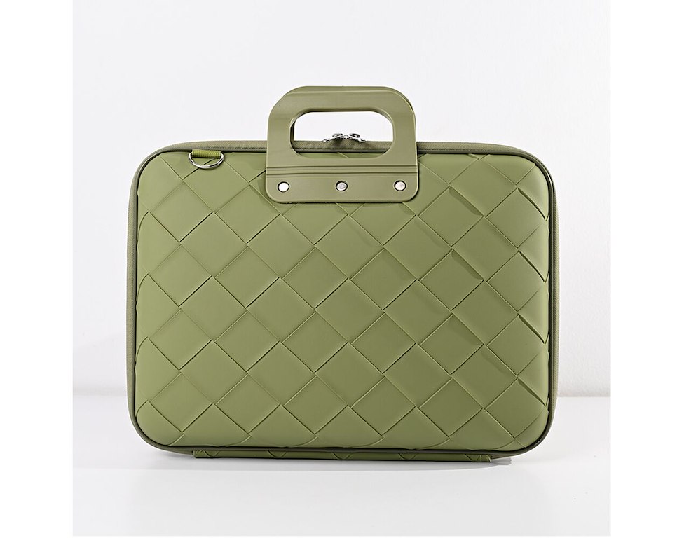 Torba - laptop Fashion Intrecciato 14" zelena