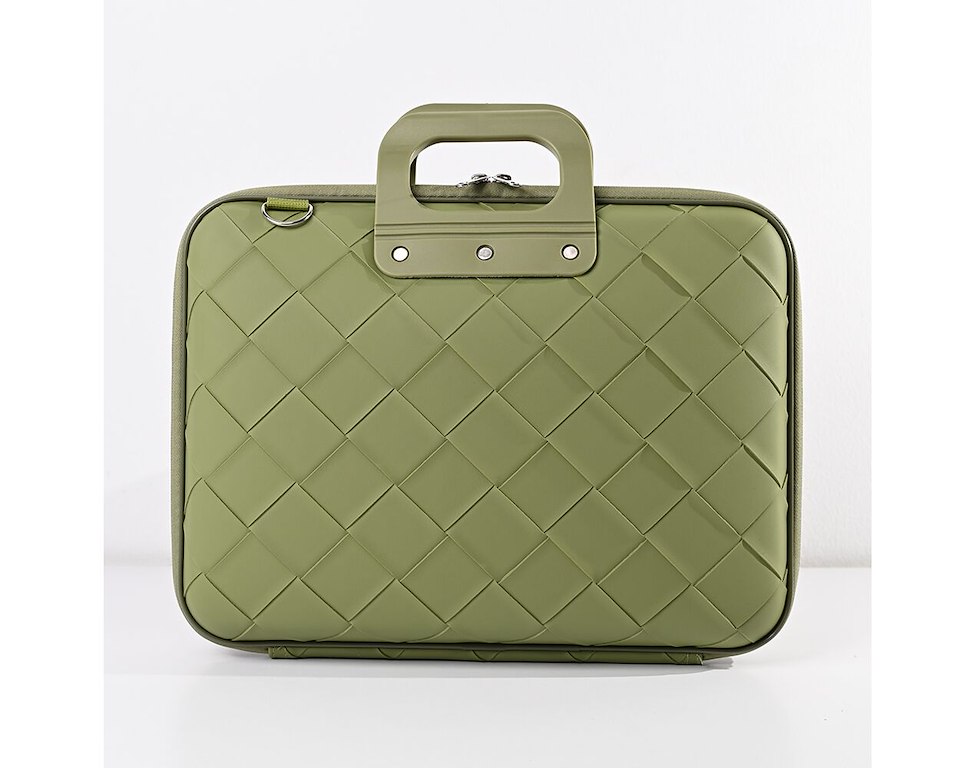 Torba - laptop Fashion Intrecciato 15" zelena