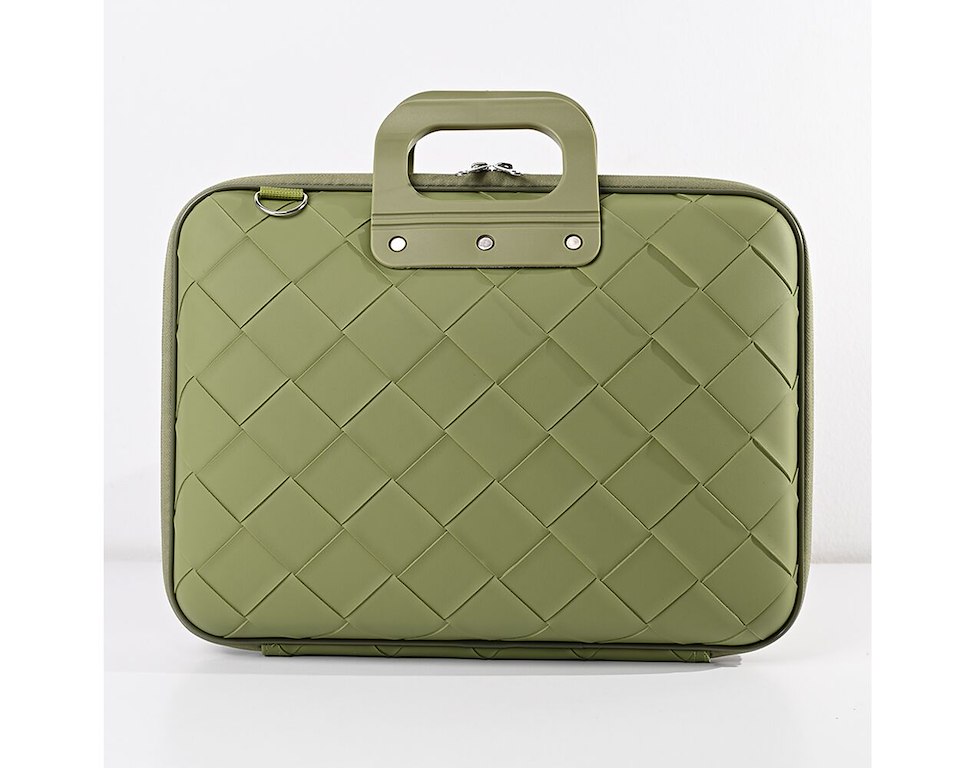 Torba - laptop Fashion Intrecciato 16" zelena