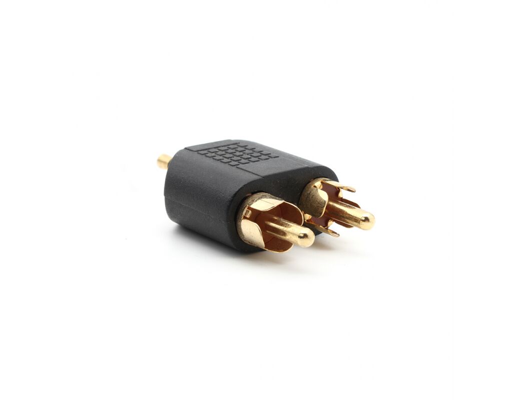 Adapter 3.5mm M na 2 RCA M