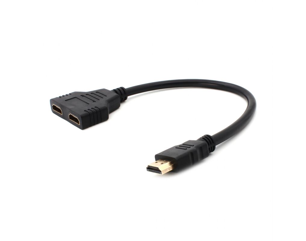 Adapter HDMI M na 2 HDMI Z JWD-HDMI22
