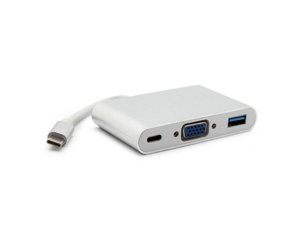 Adapter TYPE C- VGA +USB3.0